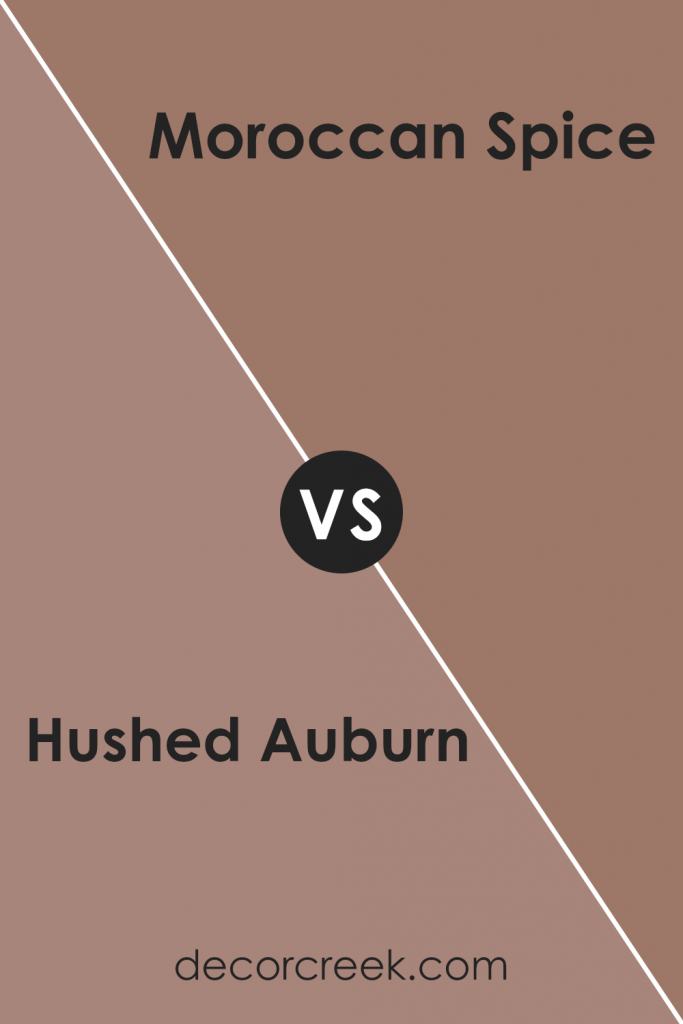 Hushed Auburn SW 9080 Paint Color by Sherwin Williams - DecorCreek