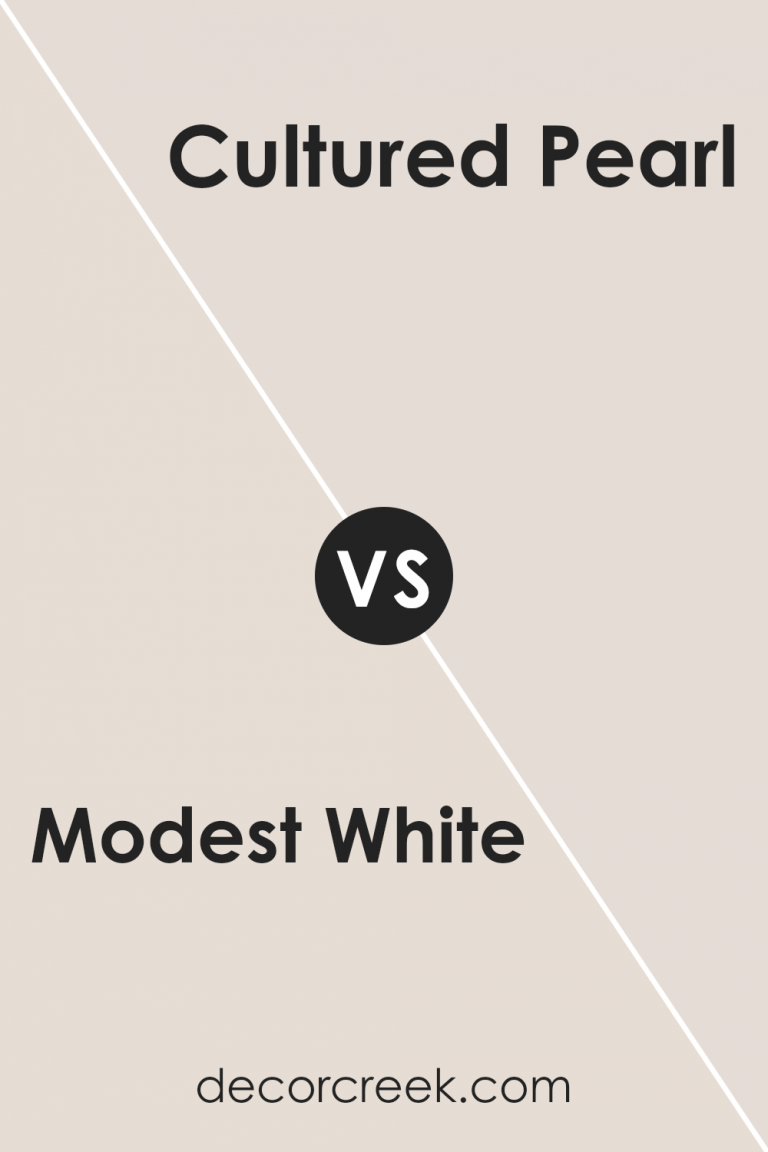 Modest White SW 6084 Paint Color by Sherwin Williams - DecorCreek