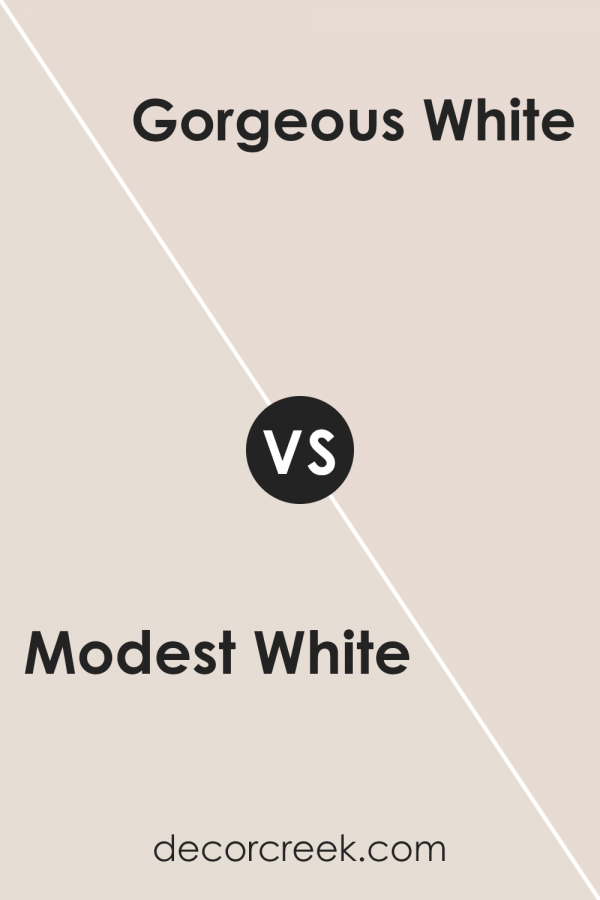 Modest White SW 6084 Paint Color by Sherwin Williams - DecorCreek