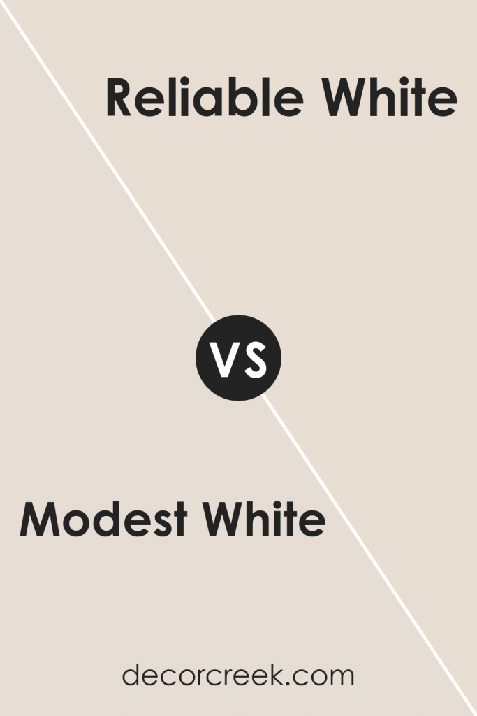 Modest White SW 6084 Paint Color by Sherwin Williams - DecorCreek