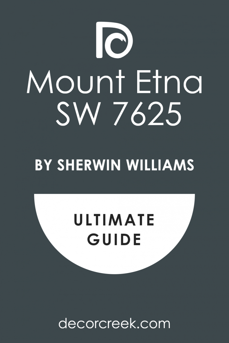 Mount Etna SW 7625 Paint Color by Sherwin Williams - DecorCreek