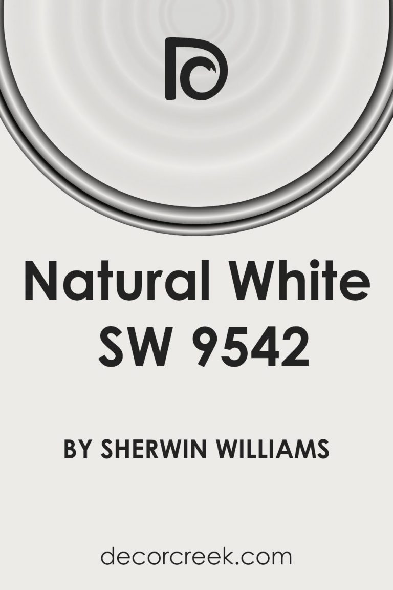 Natural White SW 9542 Paint Color by Sherwin Williams - DecorCreek