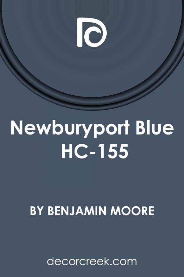 Newburyport Blue HC-155 Paint Color by Benjamin Moore - DecorCreek