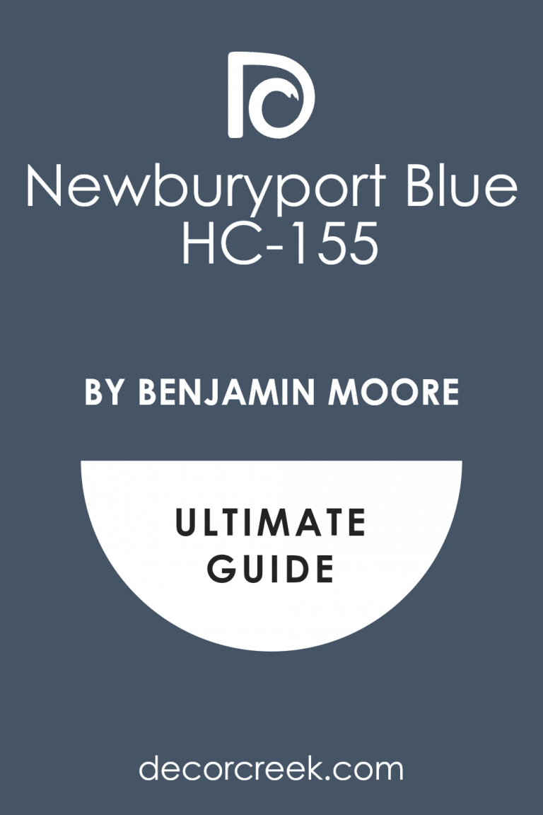 Newburyport Blue HC-155 Paint Color by Benjamin Moore - DecorCreek