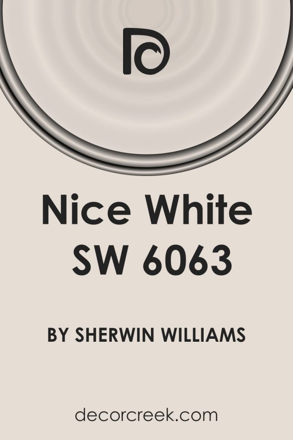 Nice White SW 6063 Paint Color by Sherwin Williams - DecorCreek