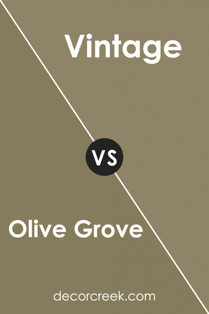 Olive Grove SW 7734 Paint Color by Sherwin Williams - DecorCreek