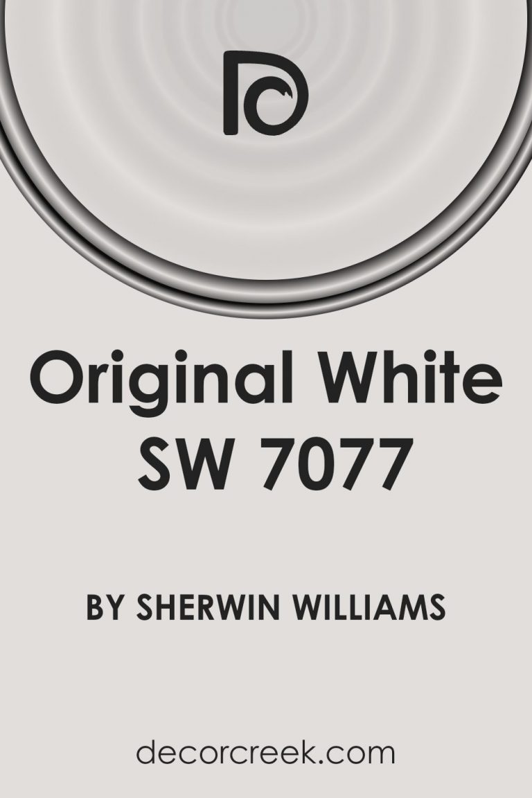 Original White SW 7077 Paint Color by Sherwin Williams - DecorCreek
