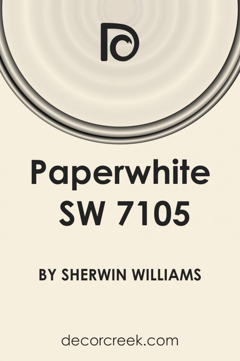 Paperwhite SW 7105 Paint Color by Sherwin Williams - DecorCreek