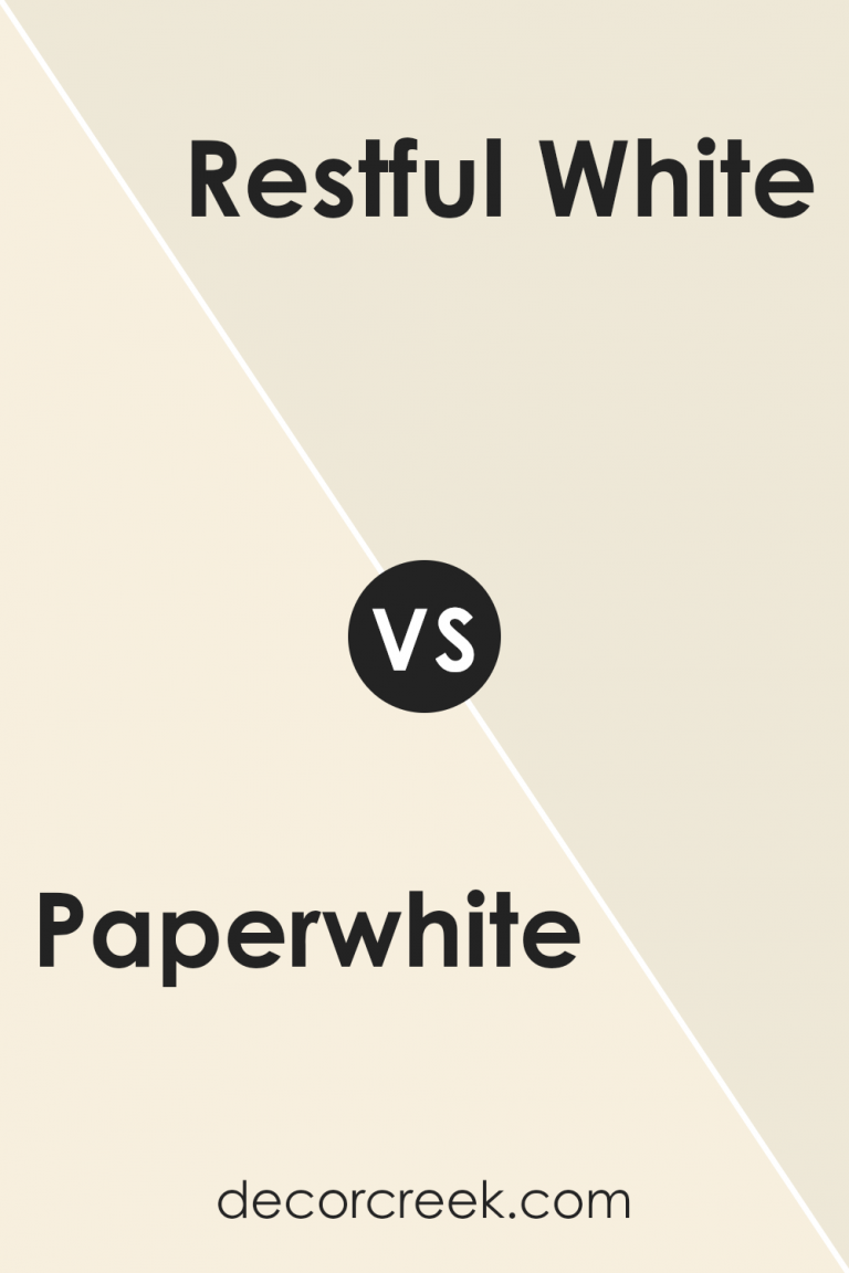 Paperwhite SW 7105 Paint Color by Sherwin Williams - DecorCreek