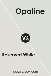 Reserved White SW 7056 Paint Color by Sherwin Williams - DecorCreek