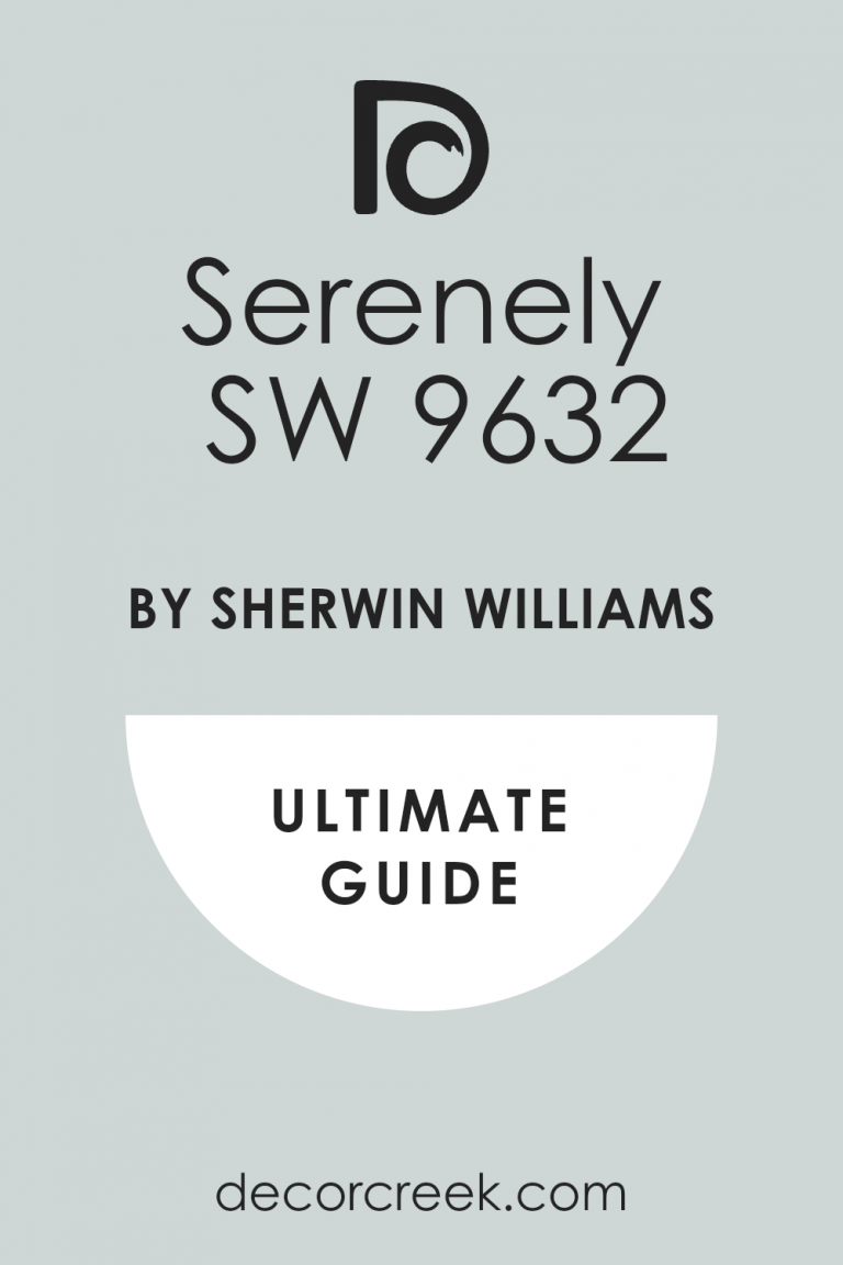 Serenely SW 9632 Paint Color by Sherwin Williams - DecorCreek