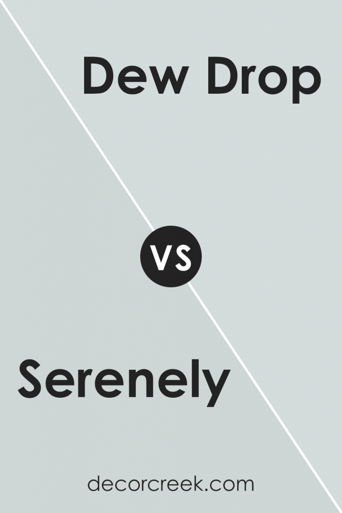 Serenely SW 9632 Paint Color by Sherwin Williams - DecorCreek