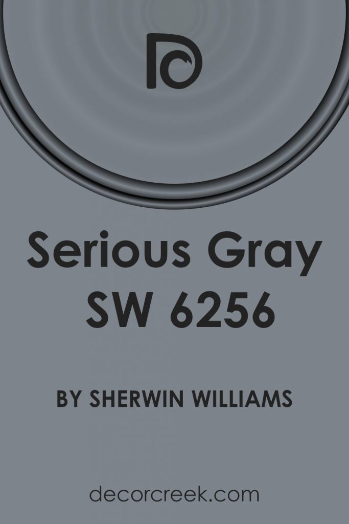 Serious Gray SW 6256 Paint Color by Sherwin Williams - DecorCreek