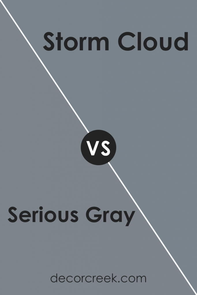 Serious Gray SW 6256 Paint Color by Sherwin Williams - DecorCreek