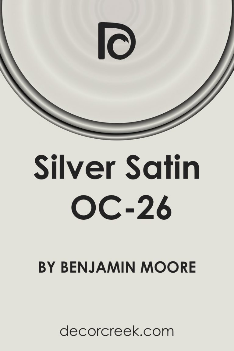 Silver Satin OC-26 Paint Color by Benjamin Moore - DecorCreek