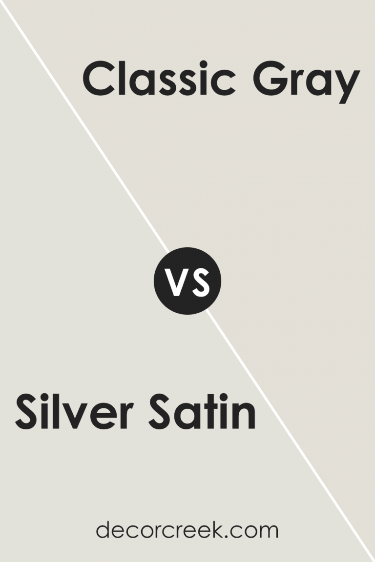 Silver Satin OC-26 Paint Color by Benjamin Moore - DecorCreek