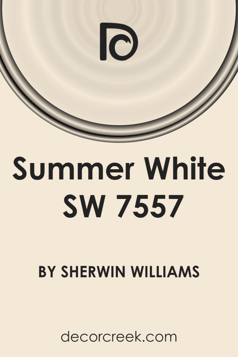 Summer White SW 7557 Paint Color by Sherwin Williams - DecorCreek