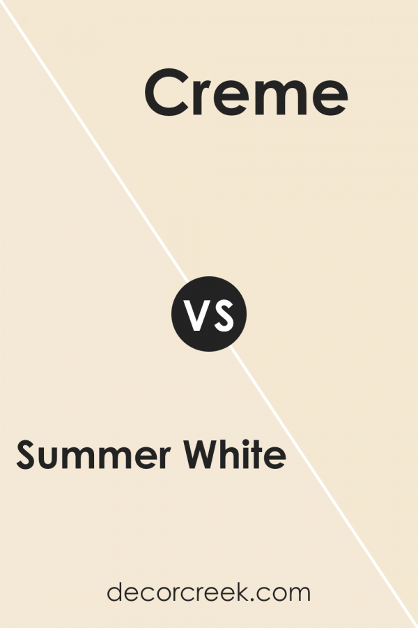 Summer White SW 7557 Paint Color by Sherwin Williams - DecorCreek
