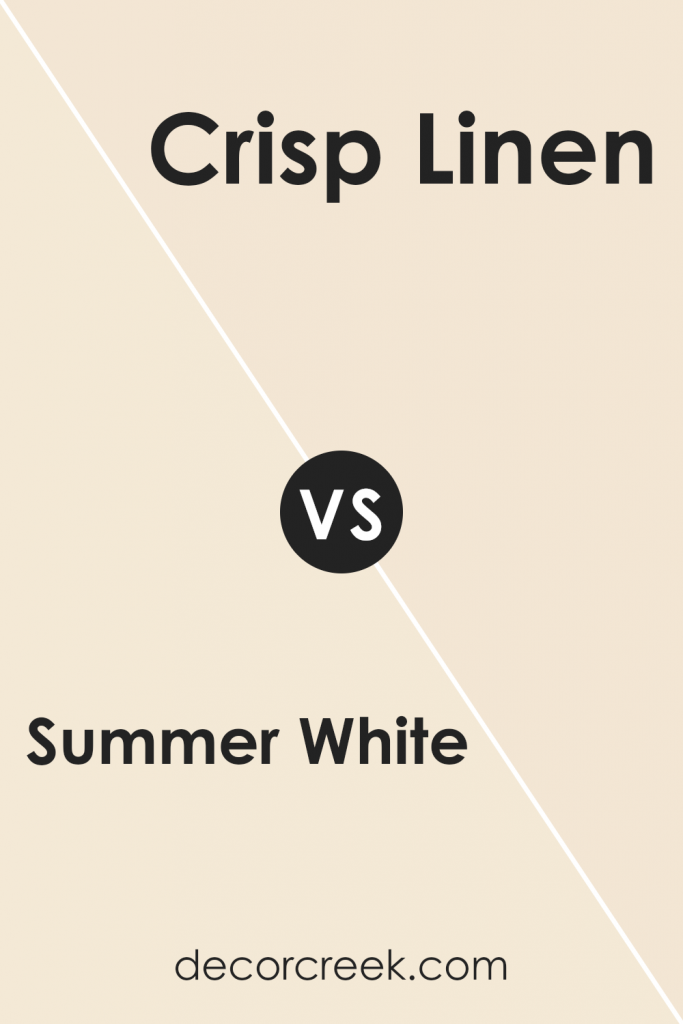 Summer White SW 7557 Paint Color by Sherwin Williams - DecorCreek