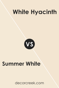 Summer White SW 7557 Paint Color by Sherwin Williams - DecorCreek