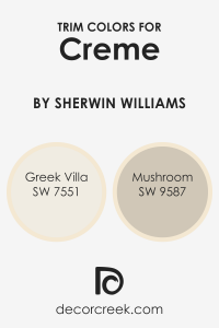 Creme SW 7556 Paint Color by Sherwin Williams - DecorCreek