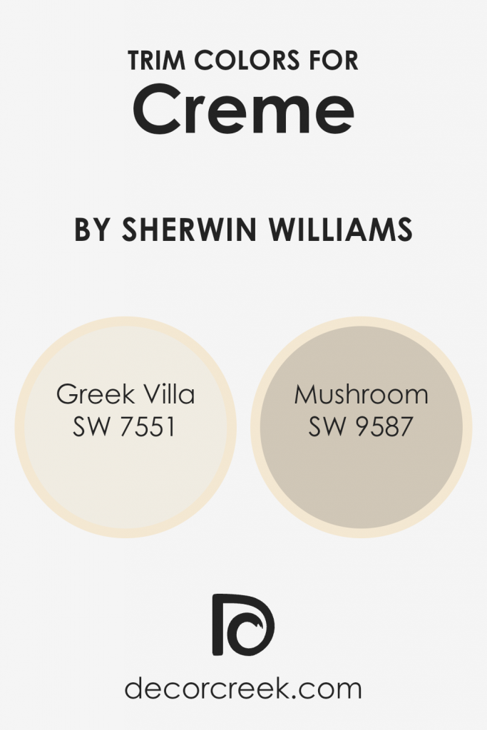 Creme SW 7556 Paint Color by Sherwin Williams - DecorCreek