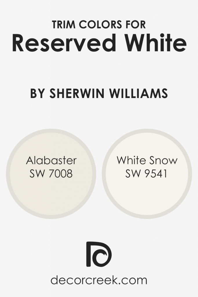 Reserved White SW 7056 Paint Color by Sherwin Williams - DecorCreek