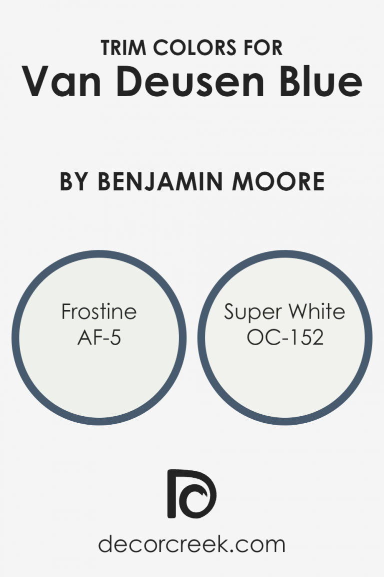 Van Deusen Blue HC-156 Paint Color by Benjamin Moore - DecorCreek