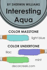 Interesting Aqua SW 6220 Paint Color by Sherwin Williams - DecorCreek