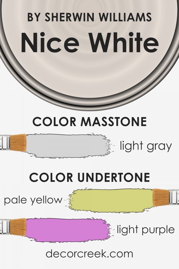 Nice White SW 6063 Paint Color by Sherwin Williams - DecorCreek