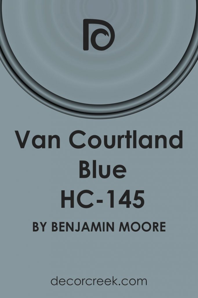 Van Courtland Blue HC-145 Paint Color by Benjamin Moore - DecorCreek
