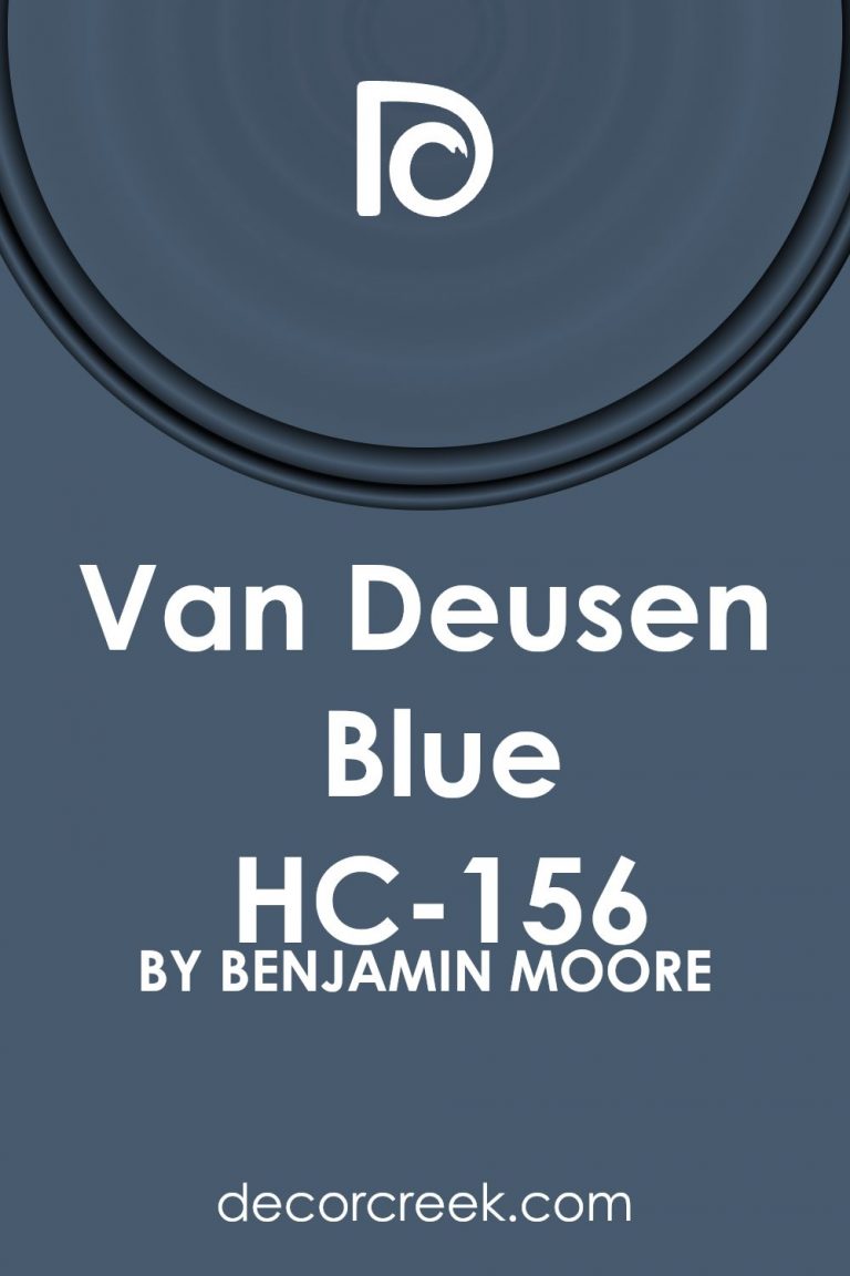 Van Deusen Blue HC-156 Paint Color by Benjamin Moore - DecorCreek