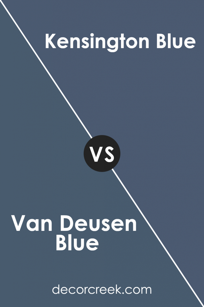 Van Deusen Blue HC-156 Paint Color by Benjamin Moore - DecorCreek