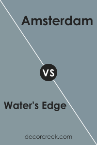 Water's Edge 1635 Paint Color by Benjamin Moore - DecorCreek