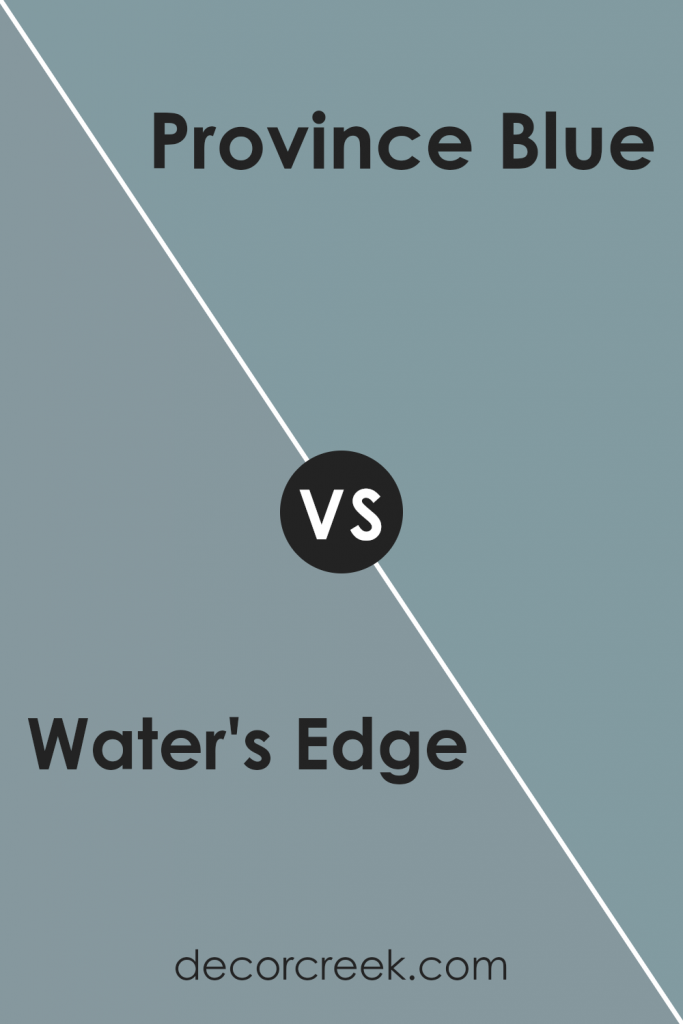 Water's Edge 1635 Paint Color by Benjamin Moore - DecorCreek