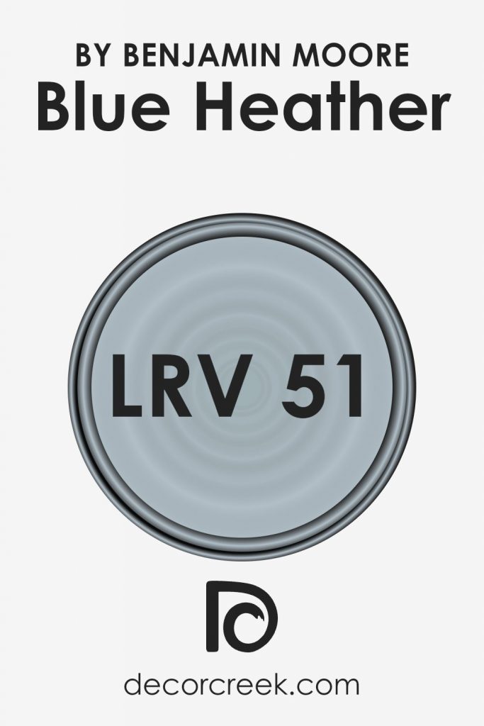 Blue Heather 1620 Paint Color by Benjamin Moore - DecorCreek