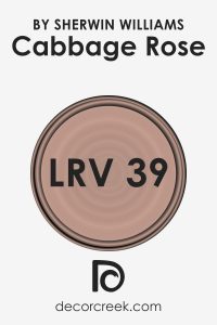 Cabbage Rose SW 0003 Paint Color by Sherwin Williams - DecorCreek