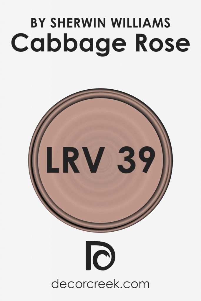 Cabbage Rose SW 0003 Paint Color by Sherwin Williams - DecorCreek