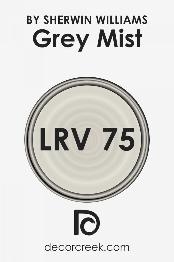 Grey Mist SW 9625 Paint Color by Sherwin Williams - DecorCreek