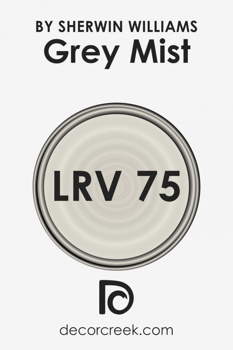 Grey Mist SW 9625 Paint Color by Sherwin Williams - DecorCreek