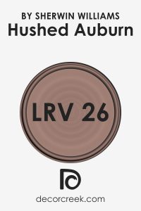 Hushed Auburn SW 9080 Paint Color by Sherwin Williams - DecorCreek