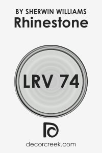 Rhinestone SW 7656 Paint Color by Sherwin Williams - DecorCreek