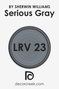 Serious Gray SW 6256 Paint Color by Sherwin Williams - DecorCreek