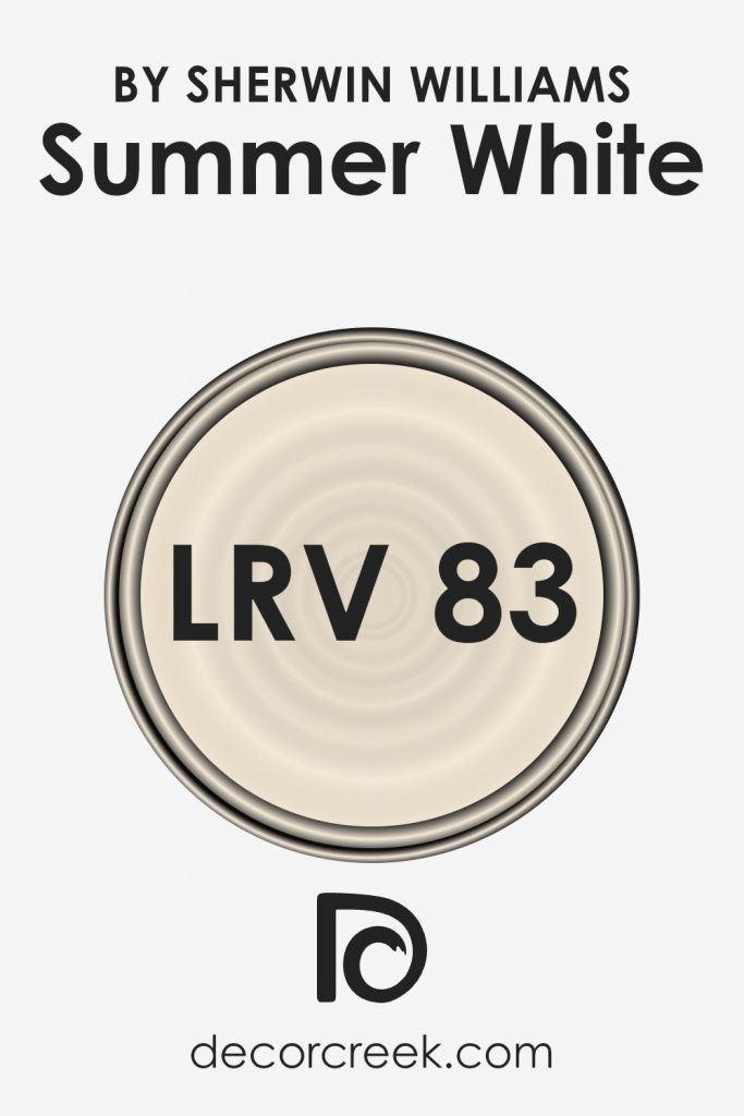 Summer White SW 7557 Paint Color by Sherwin Williams - DecorCreek