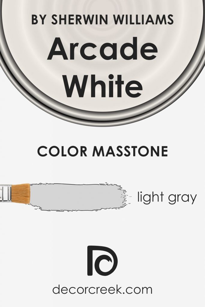 Arcade White SW 7100 Paint Color by Sherwin Williams - DecorCreek
