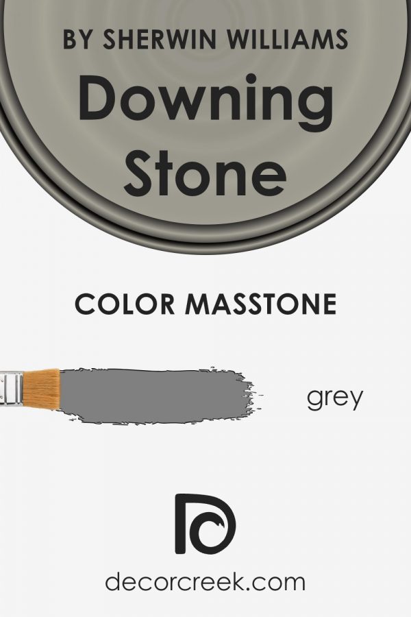 Downing Stone SW 2821 Paint Color by Sherwin Williams - DecorCreek