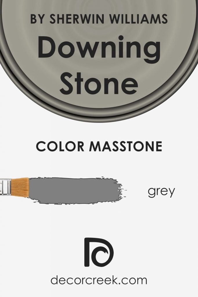 Downing Stone SW 2821 Paint Color by Sherwin Williams - DecorCreek