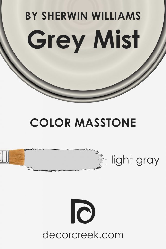Grey Mist SW 9625 Paint Color by Sherwin Williams - DecorCreek