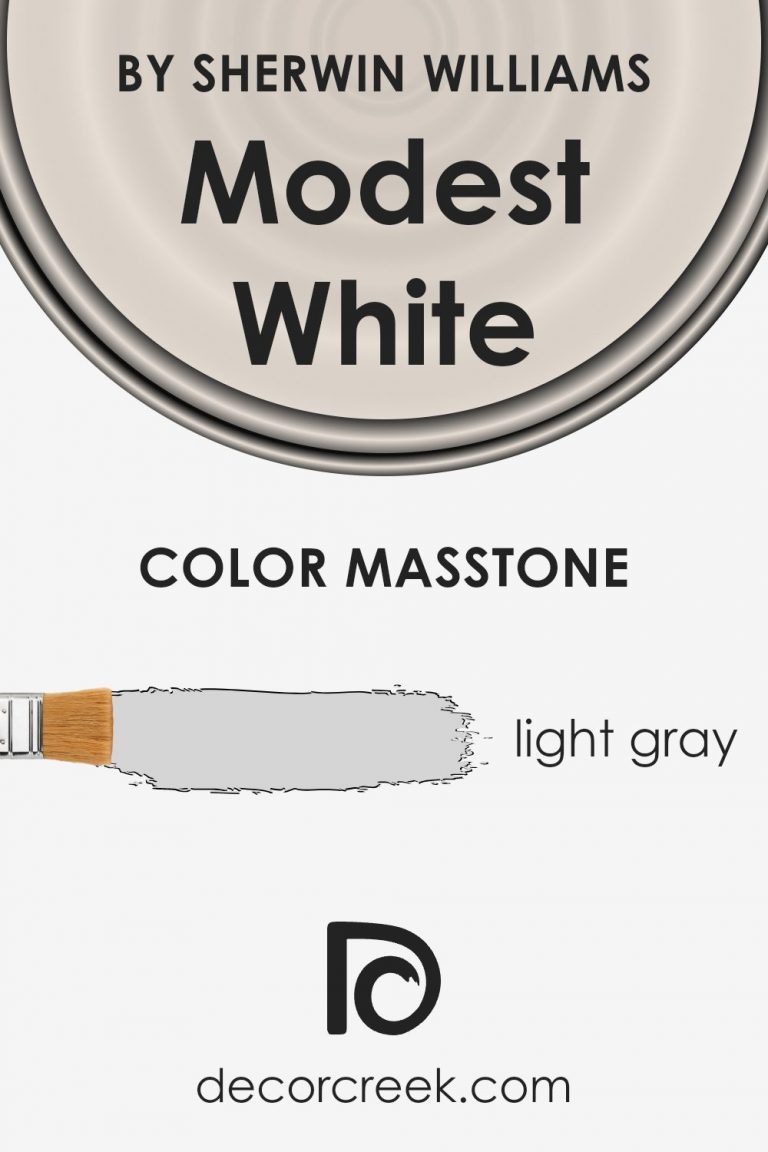 Modest White SW 6084 Paint Color by Sherwin Williams - DecorCreek