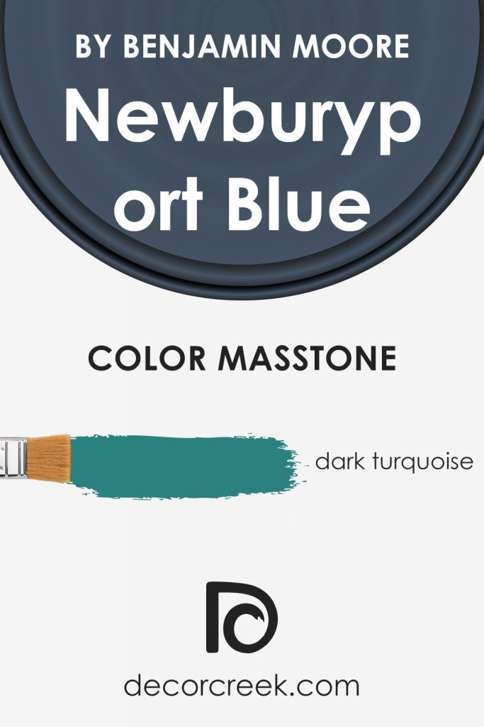 Newburyport Blue HC-155 Paint Color by Benjamin Moore - DecorCreek